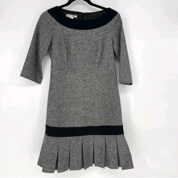 Pendleton | Dresses | Pendleton Vintage Wool Silk Blend Dress In Black ...